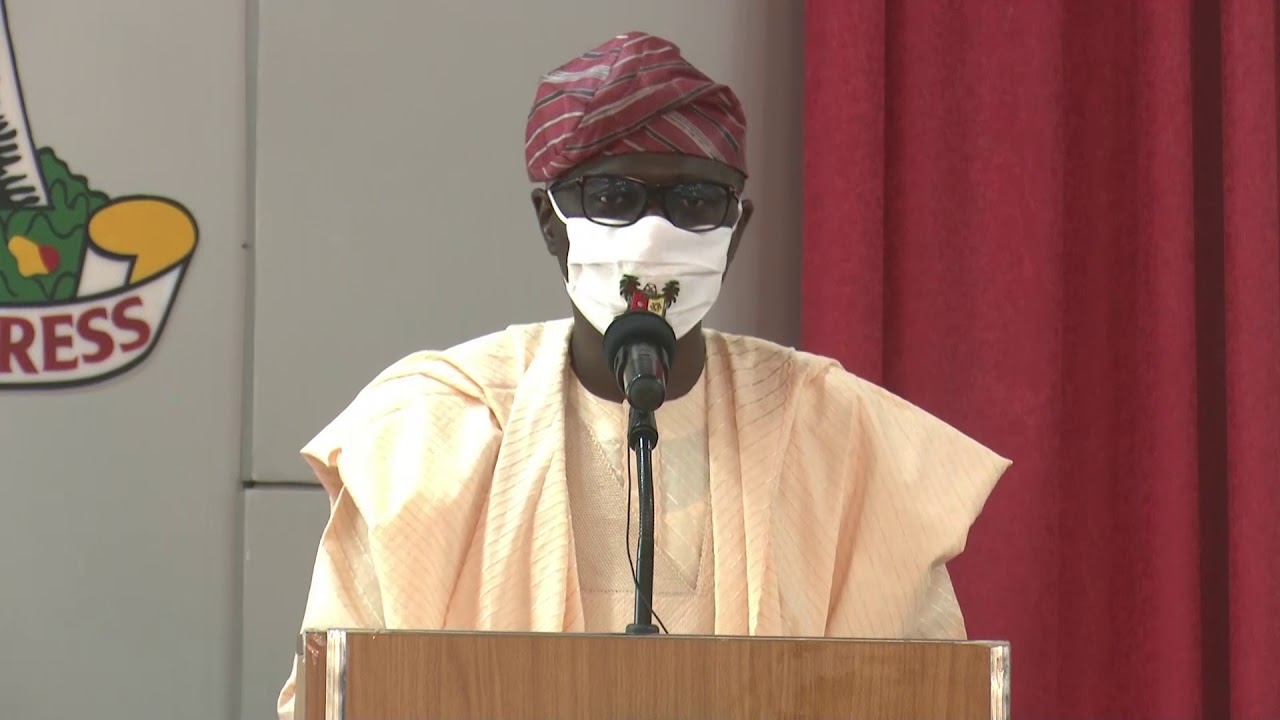 SANWO - OLU SWEARS IN NEW AGBADO OKE ODO LCDA CHAIRMAN (Report by ...