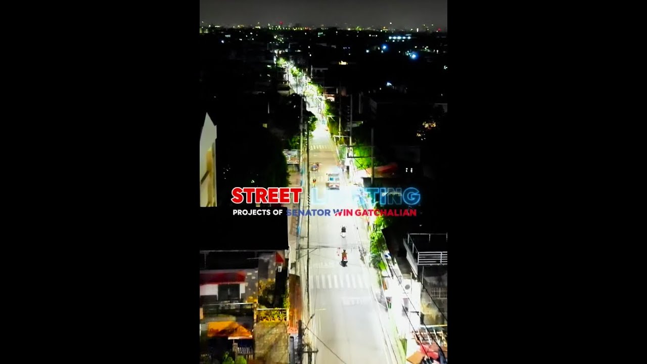 Street lights in the Valenzuela Philippines - YouTube