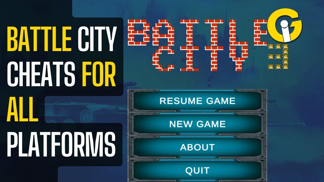 Battle City cheat codes for PC, NES, Game Boy - YouTube