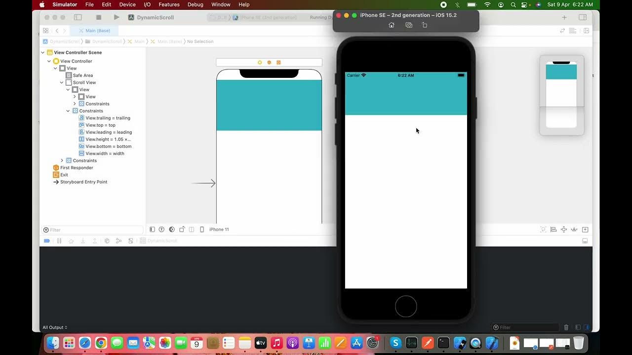 Dynamic scrollView - YouTube