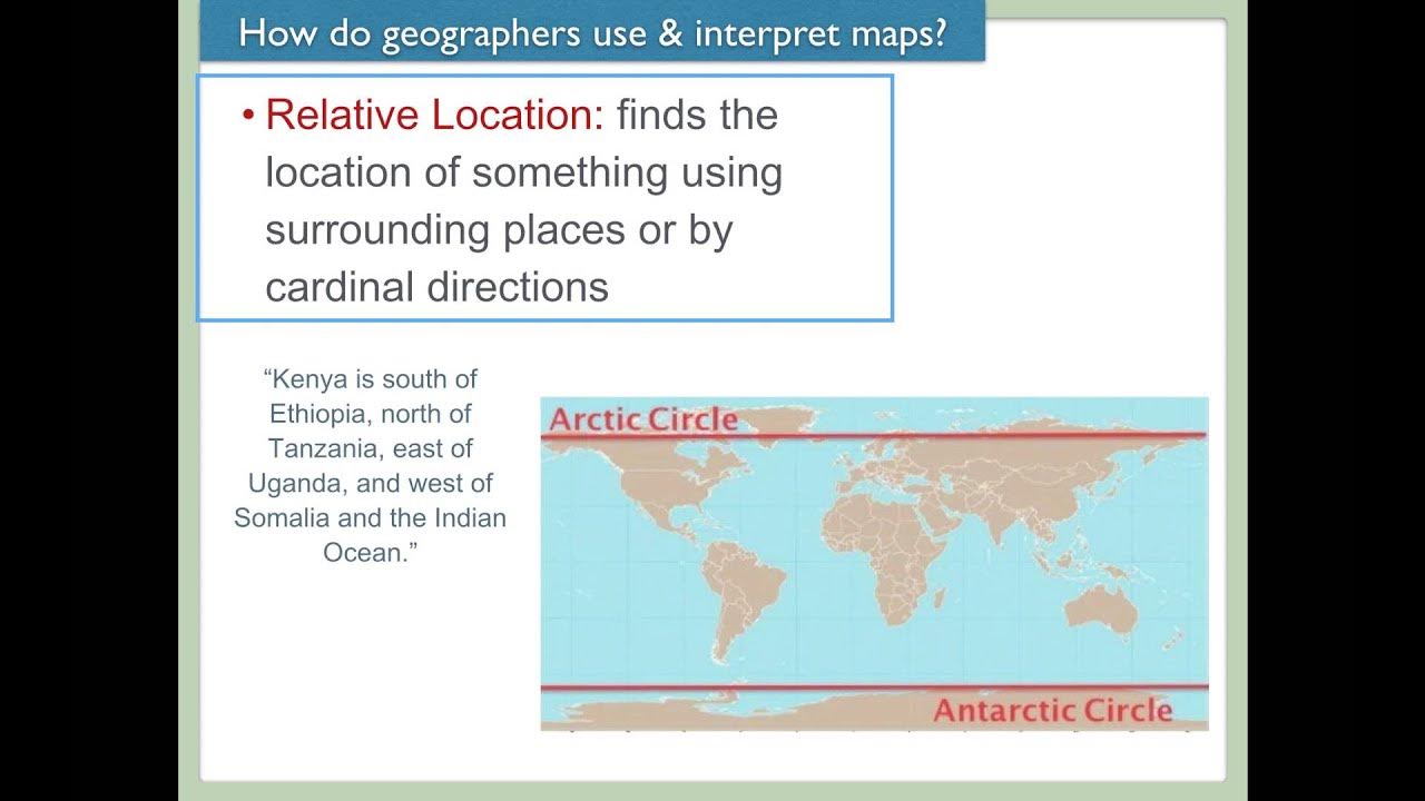 1.2. How do geography geographers use & interpret maps? (Pt 1) - YouTube