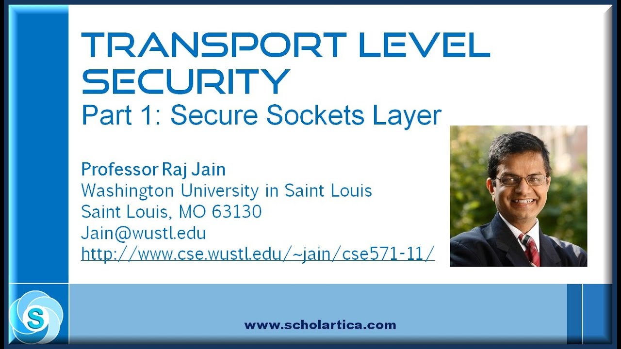 Transport Layer Security: Part 1 - YouTube
