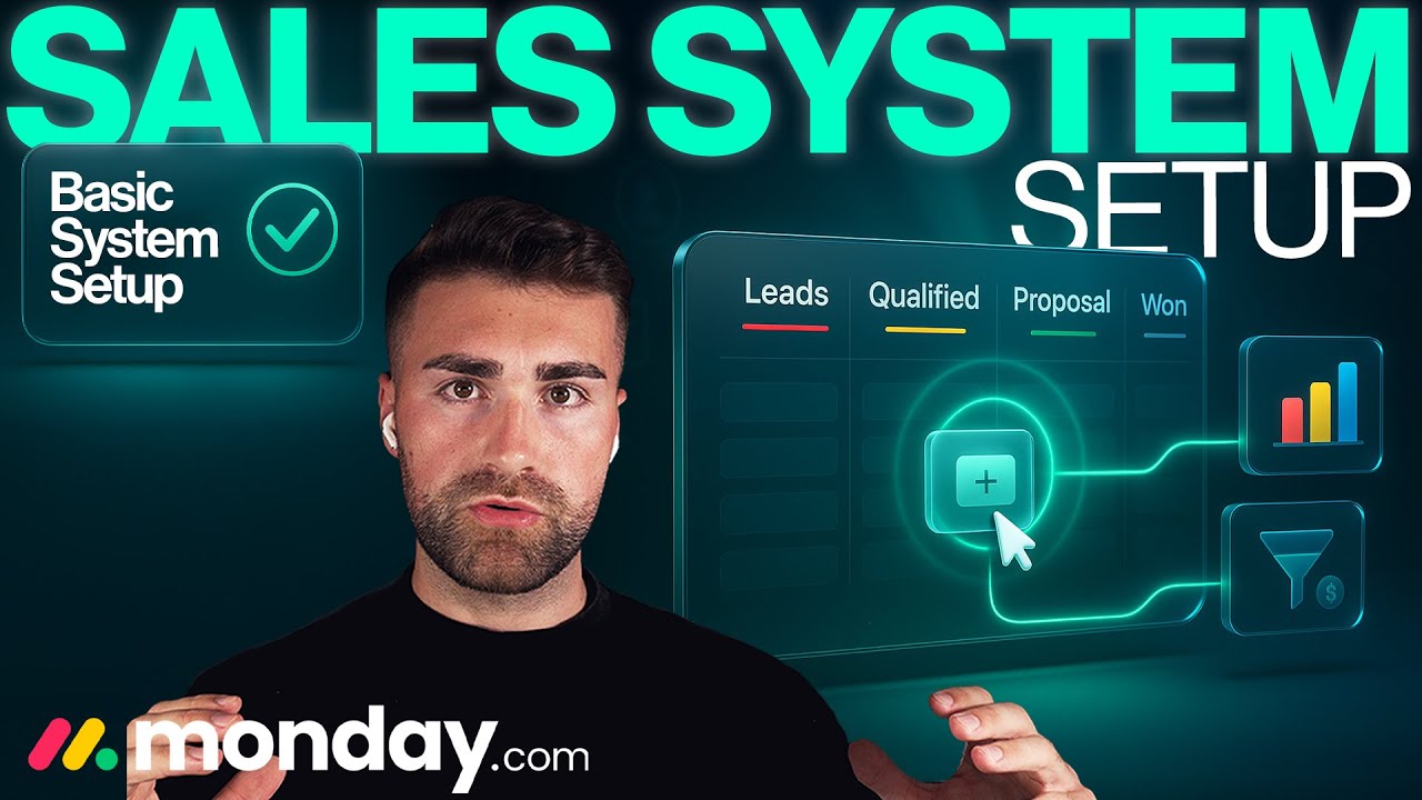 Basic Sales System Setup In Monday.com | Detailed Tutorial | 2025 - YouTube
