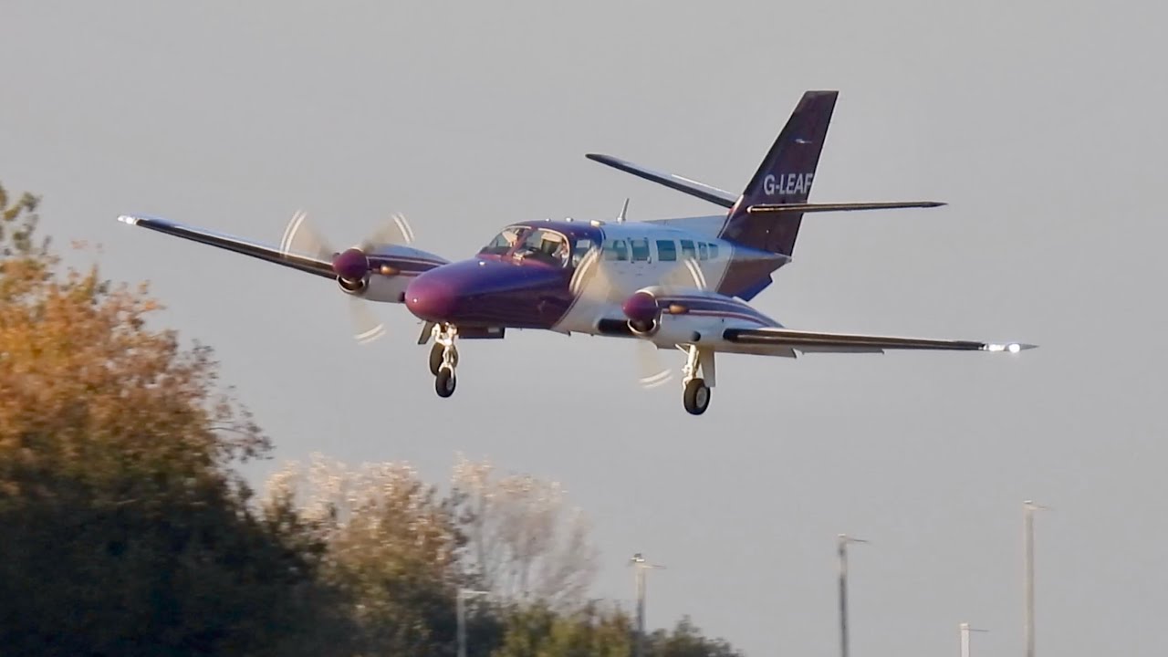 Autumn leaf | RVL Aviation Reims-Cessna F406 Caravan II G-LEAF training ...