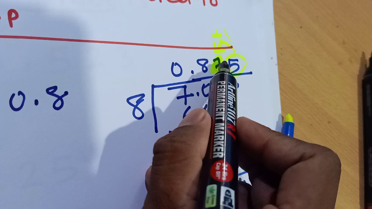 Express Fractions to Decimals then round off - YouTube