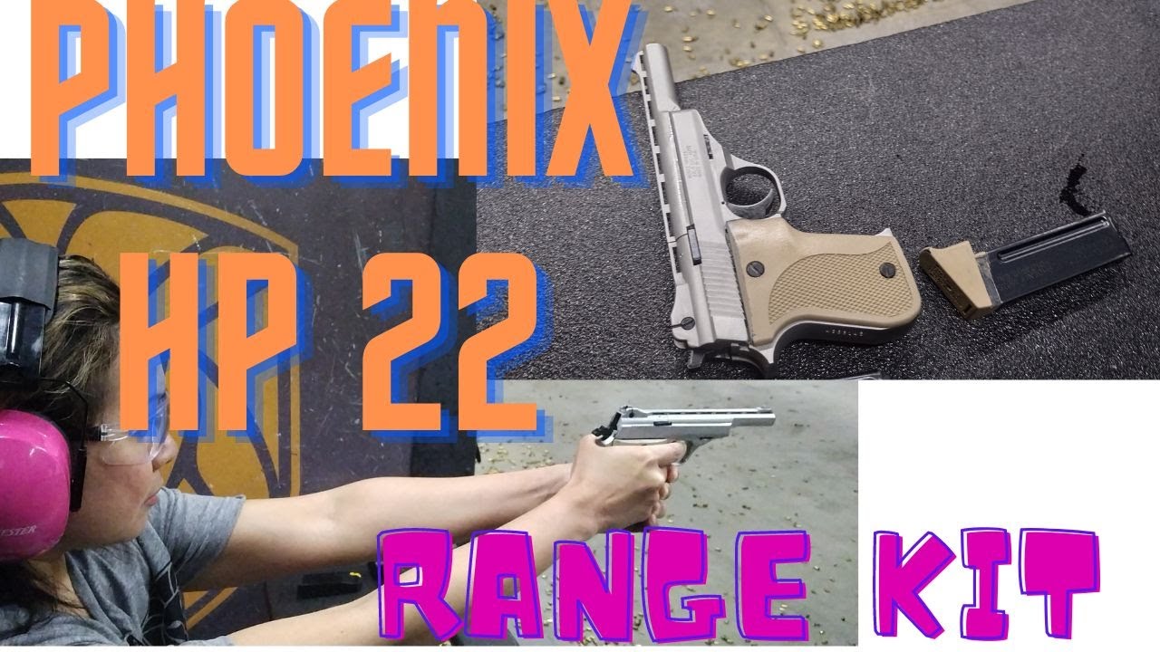 PHOENIX ARMS HP22 RANGE TIME - YouTube