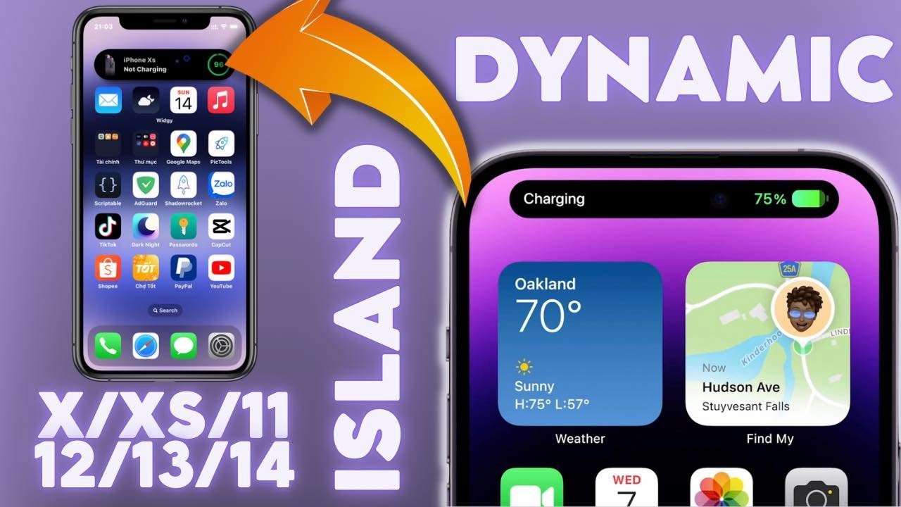 Dynamic island On Any iPhone Notch | iApple Pro - YouTube