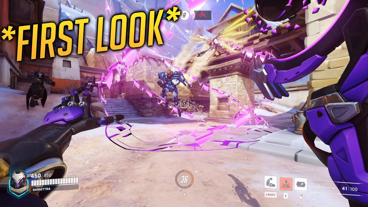 NEW Overwatch 2 Ramattra In-Game Look & Abilities!! - YouTube