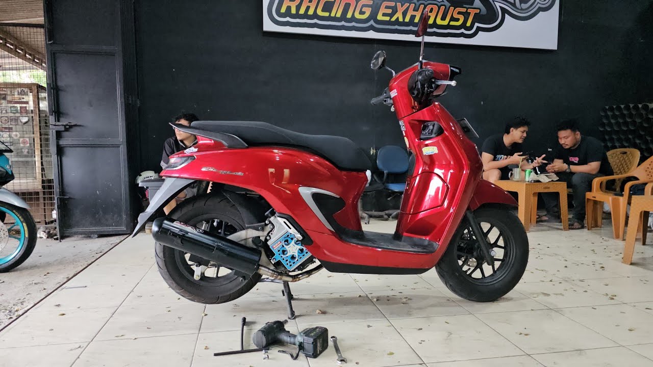 MODEL KNALPOT HONDA STYLO 160 STANDAR RACING BY SKR RACING EXHAUST ...