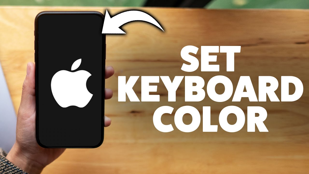 How To Change Keyboard Color On iPhone 2026 (Step-By-Step Tutorial ...