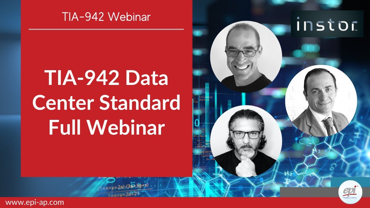 TIA 942 Data Center Standard (Full Webinar) - YouTube