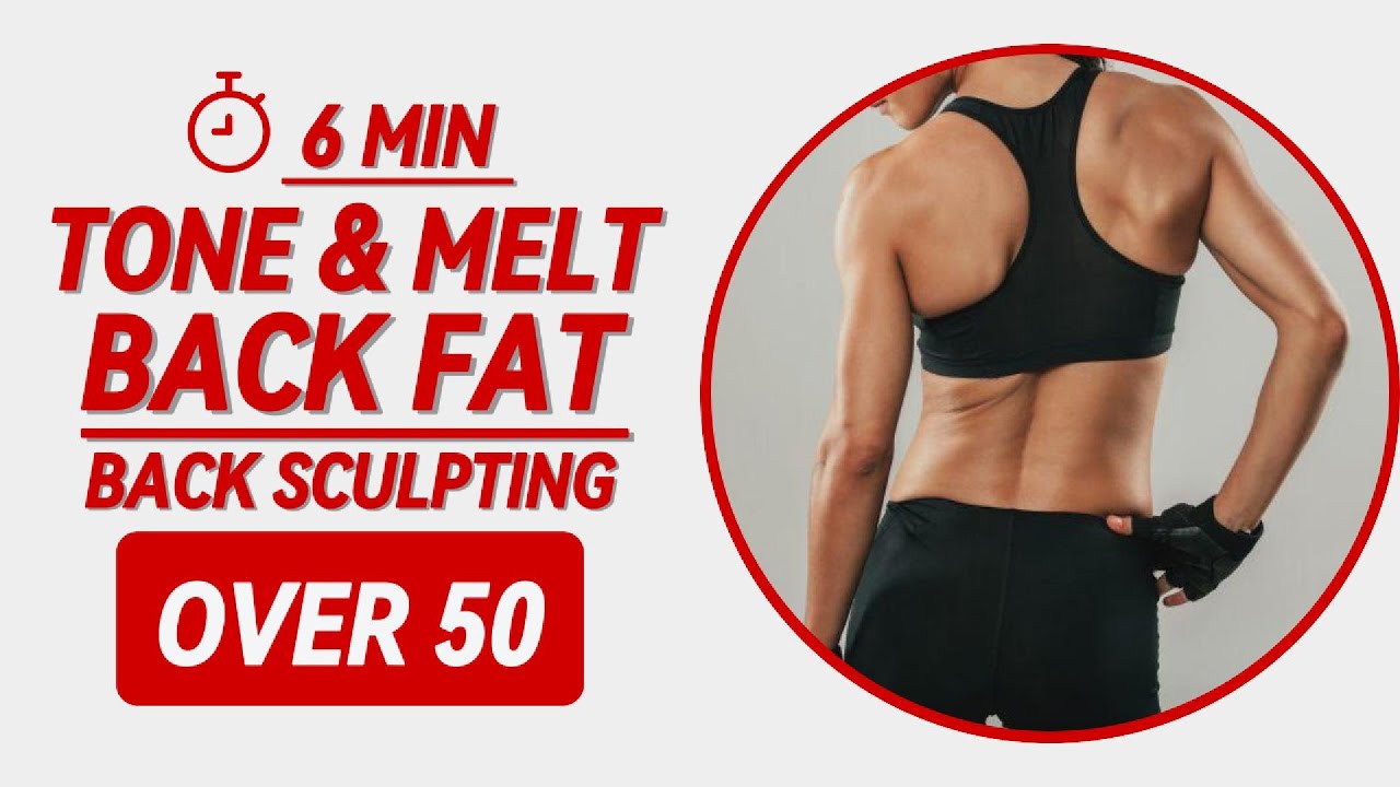 Melt Back Fat Fast | 6-Min Back Workout for Women Over 50 - YouTube