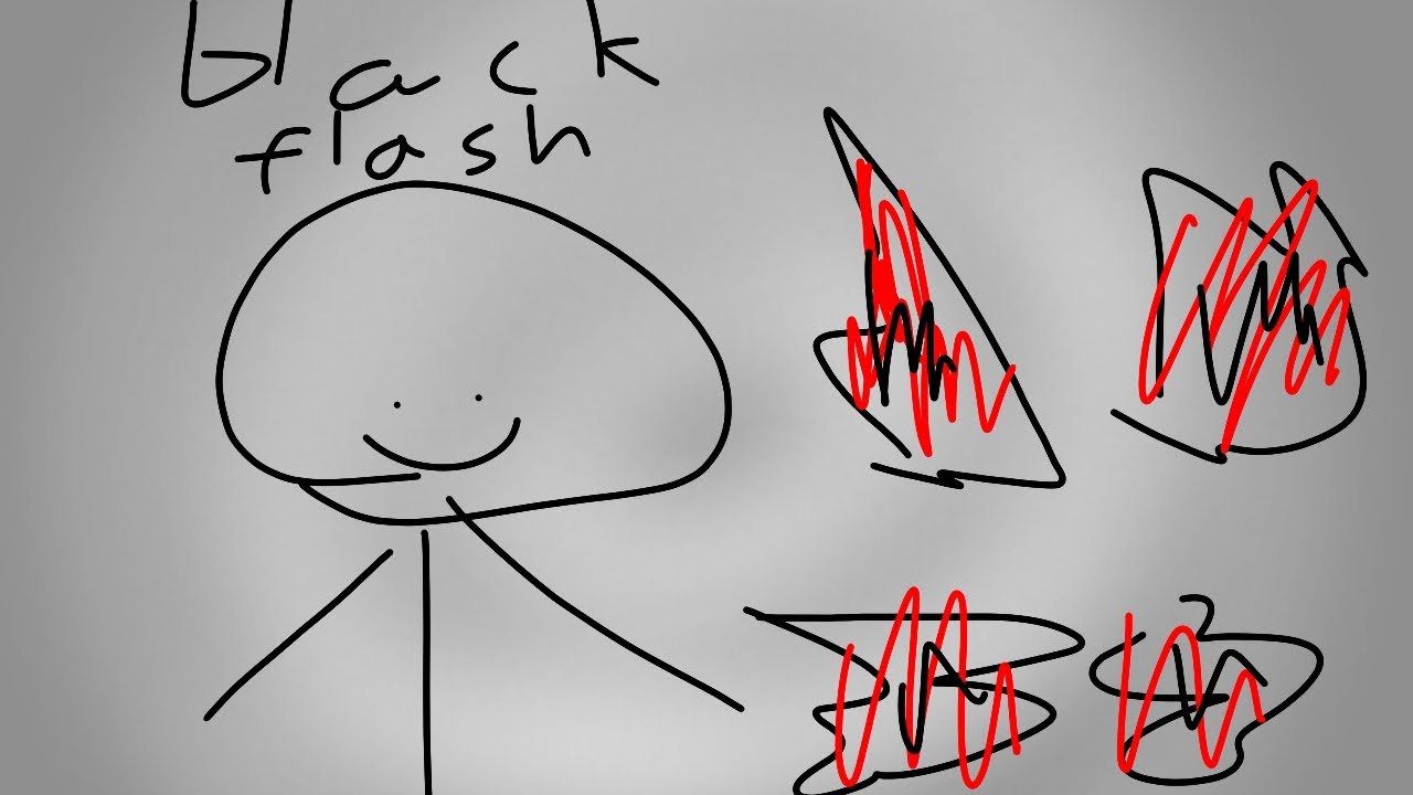Black Flash Attack Animated - YouTube