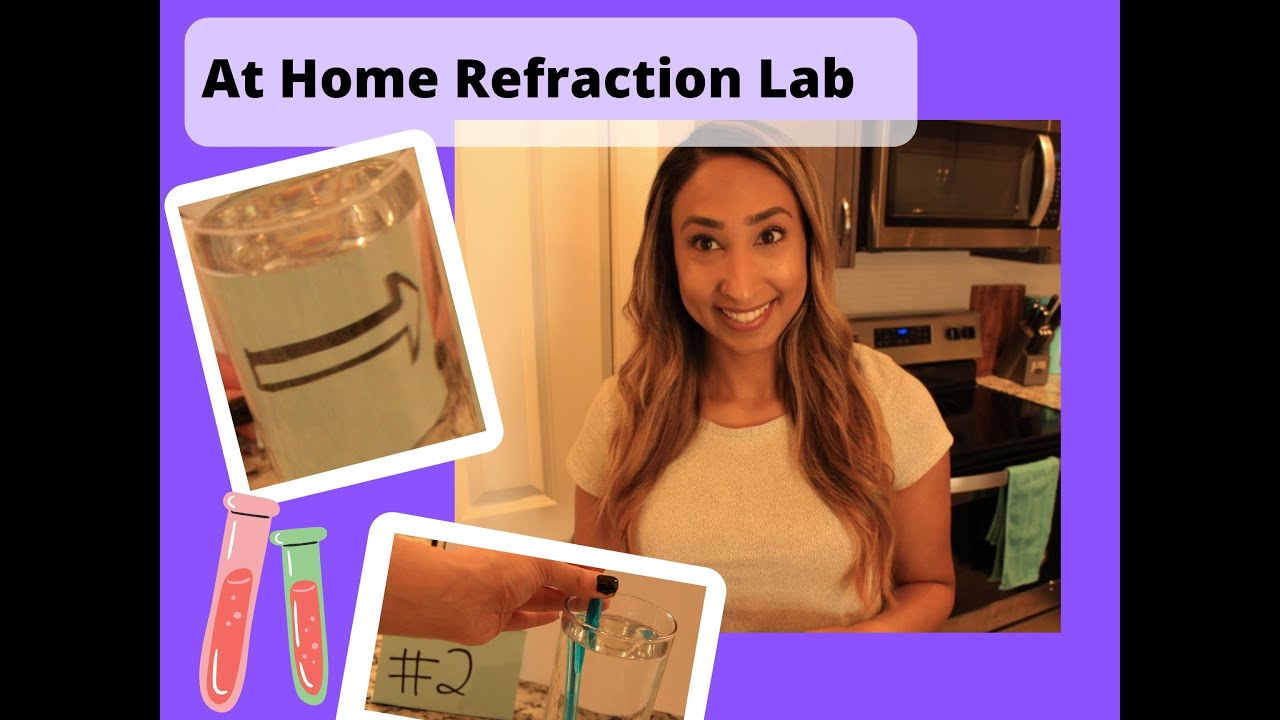 Science At Home: Refraction Lab! Grade 8 Science: - YouTube
