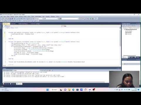 APLIKASI BIODATA SEDERHANA || VISUAL BASIC NET 1 - YouTube