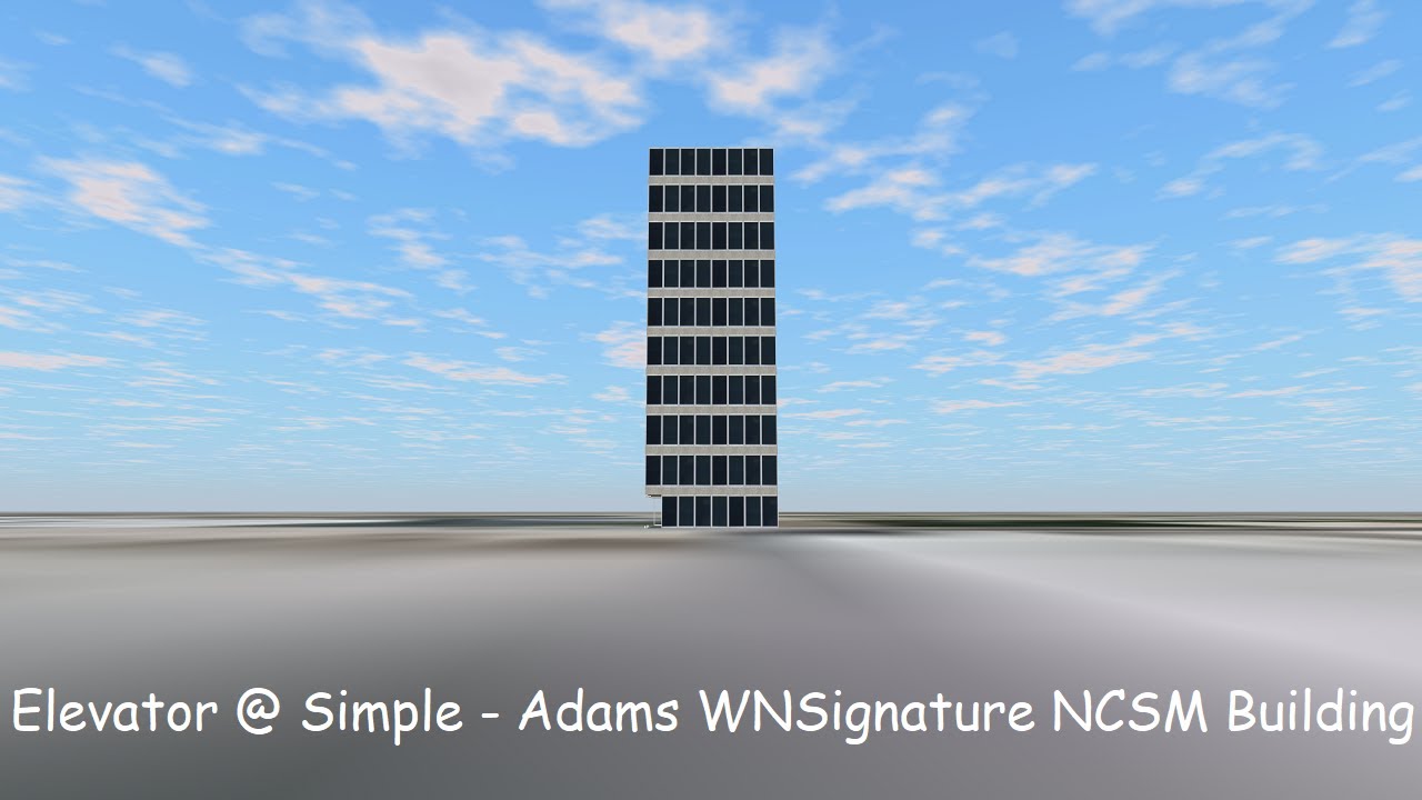 Elevator @ Simple - Adams WNSignature NCSM Building - YouTube