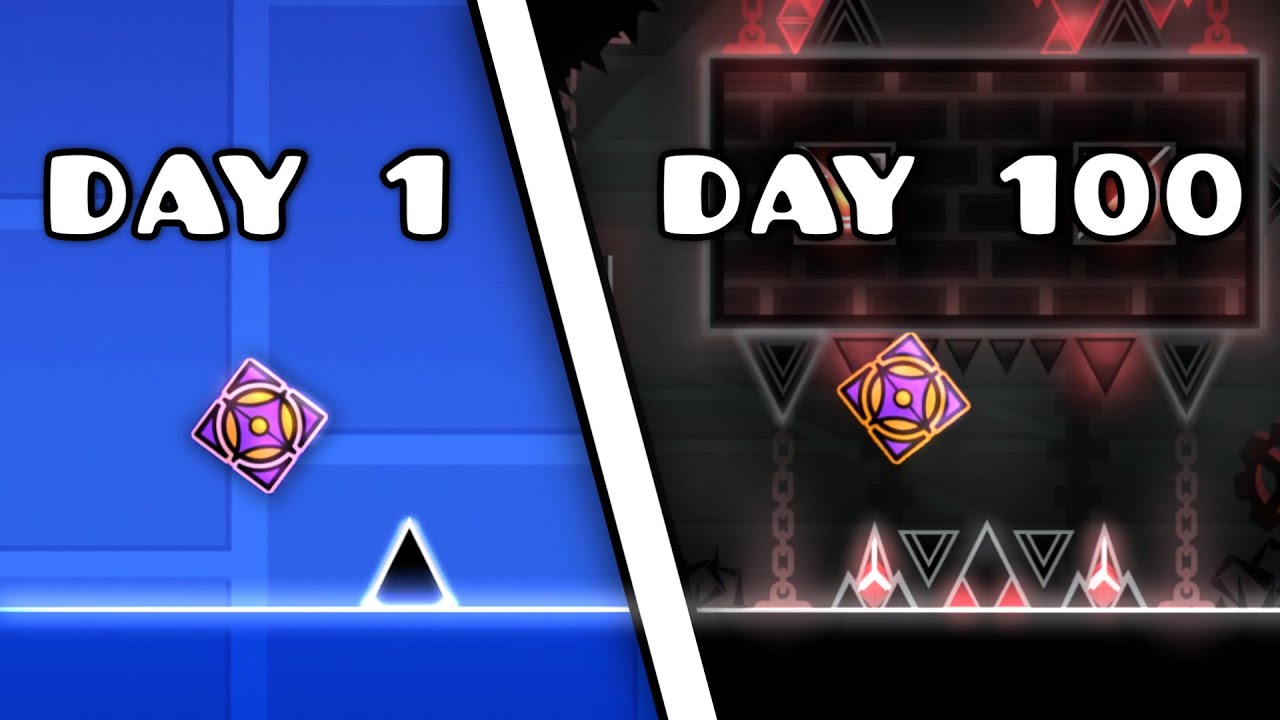 Training My Friend To Be A Geometry Dash PRO - YouTube