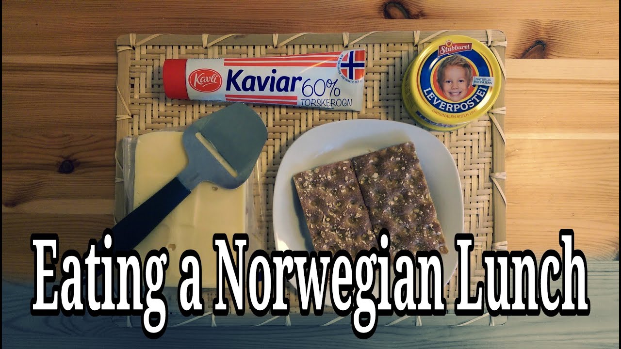 An American Having a Norwegian Lunch | AmeriNorge - YouTube