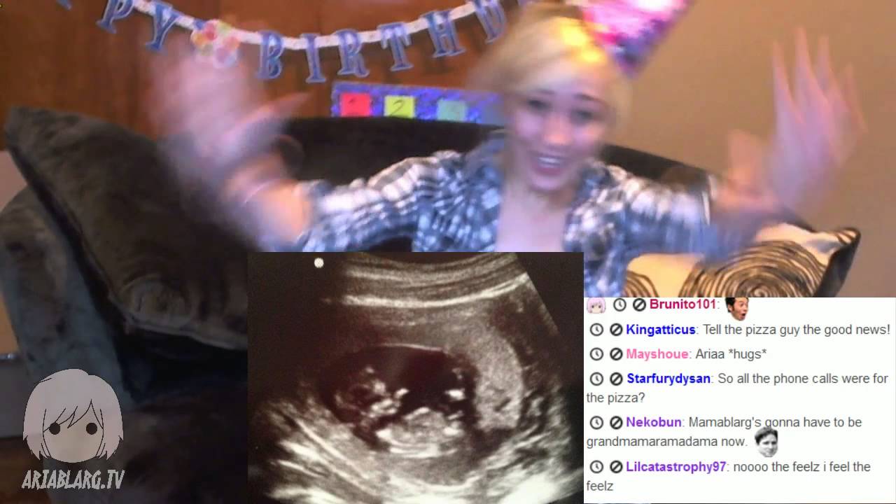 AriaBlarg's Pregnancy Reveal! - YouTube