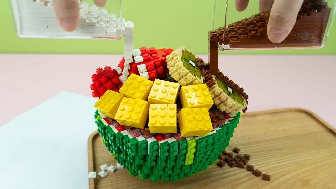 Lego Bingsu - Lego In Real Life 17 / Stop Motion Cooking & ASMR - YouTube