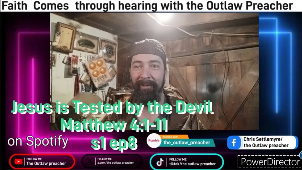 Jesus is tested by the Devil Matthew 4:1-11 - YouTube