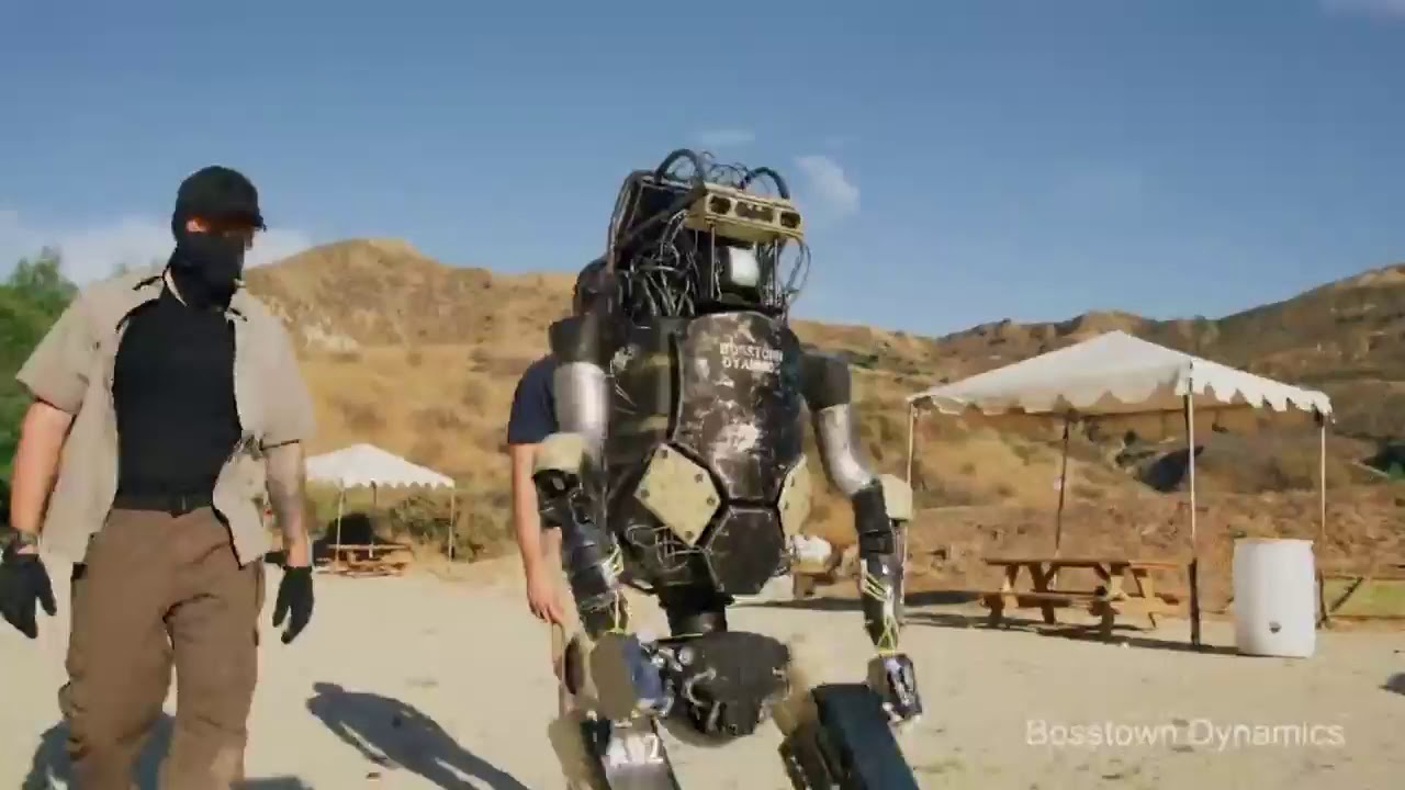 Robot test - YouTube