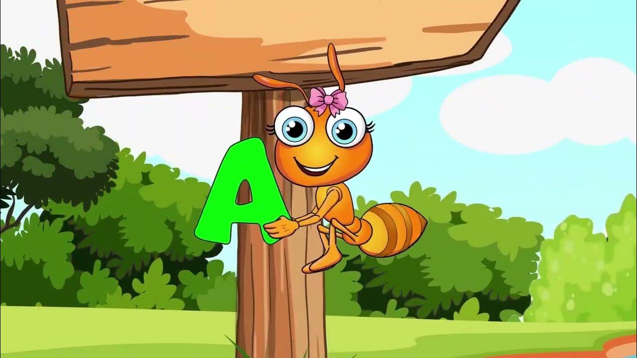 ABC children's Songs | ABC song - "A" like Annie Ant (English) - YouTube