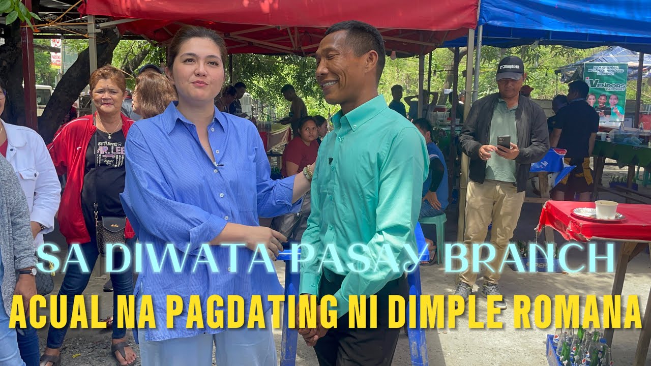 ACTUAL NA PAG DATING NI DIMPLE ROMANA SA DIWATA PASAY.ANG GANDA NYA ...