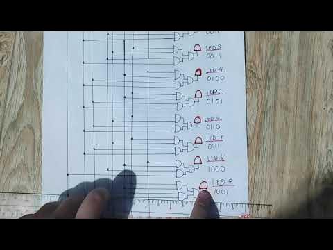 4 By 6 Decoder Using Basic Gates| Activity #1 Finals In Logic Design 