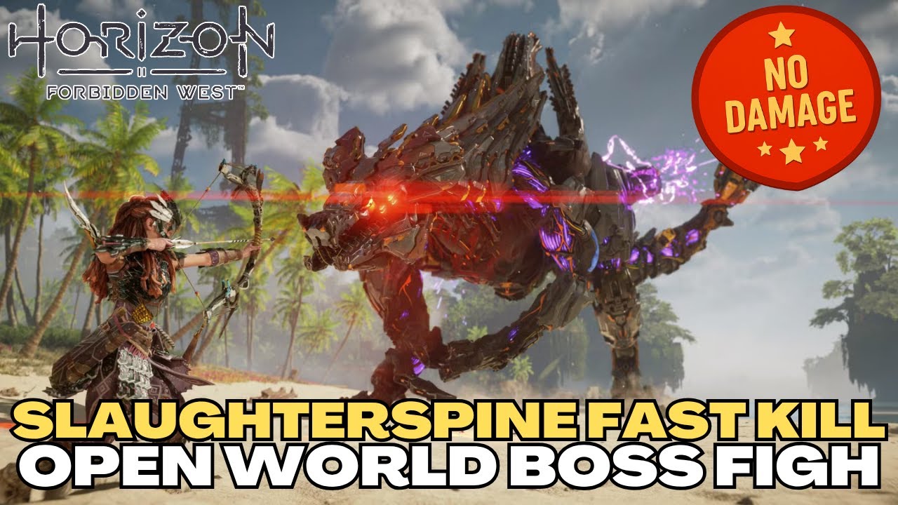 Horizon Forbidden West | Very Hard | Boss Fight | Destroying a ...
