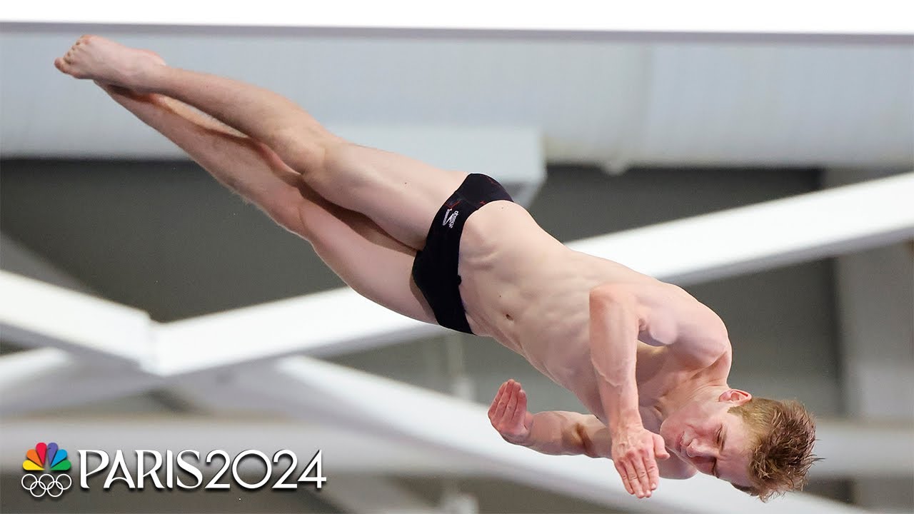 Carson Tyler puts on platform MASTERCLASS; secures Paris Olympics spot ...
