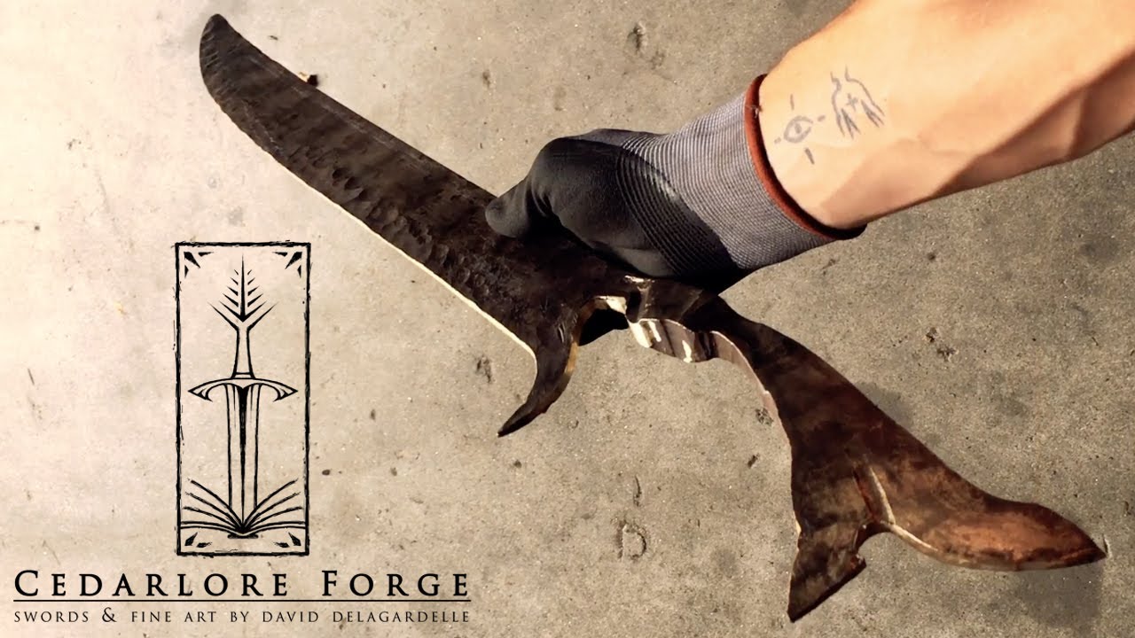 Forging a Crazy Bronze Sword - with Josh Weston of Forged in Fire - YouTube