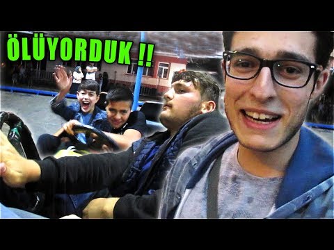 LUNAPARKTA EĞLENCELİ BİR GÜN !! ÇARPIŞAN ARABA (Lunapark Vlog Videoları)
