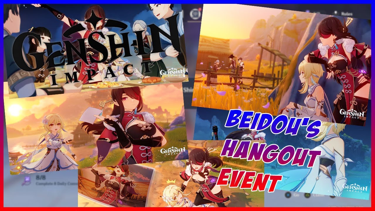 Beidou's Hangout Event - Genshin Impact (All Endings) - YouTube