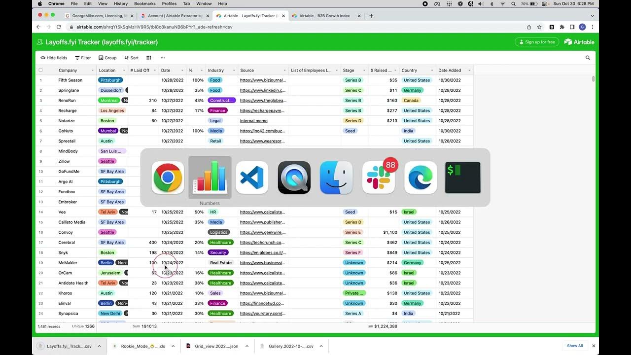 Airtable Extractor by Table Capture: Demo (November 2022) - YouTube