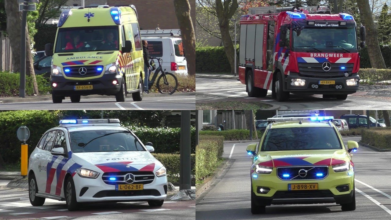 [Tegen het verkeer in!] Hulpdiensten met spoed naar Reanimatiemelding ...