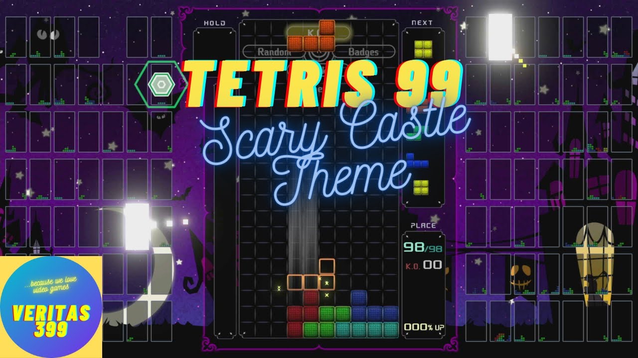TETRIS 99: SCARY CASTLE THEME 4K - YouTube