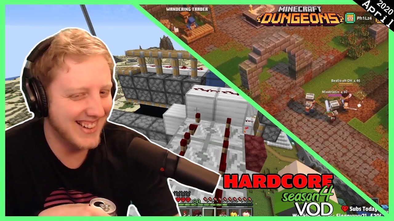 Time for a concrete maker - 𝙉𝙚𝙩𝙝𝙚𝙧𝙑𝙤𝙞𝙙 & Minecraft Dungeons - Philza ...