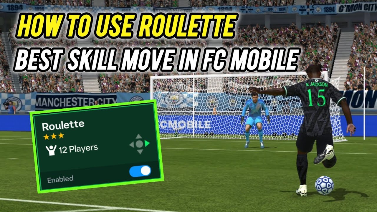 How To Use Roulette Skill Moves In Fc Mobile - YouTube