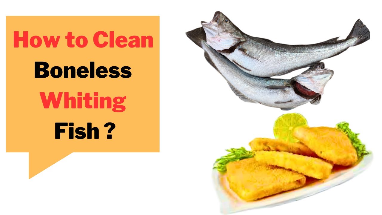how to clean boneless whiting fish ? - YouTube