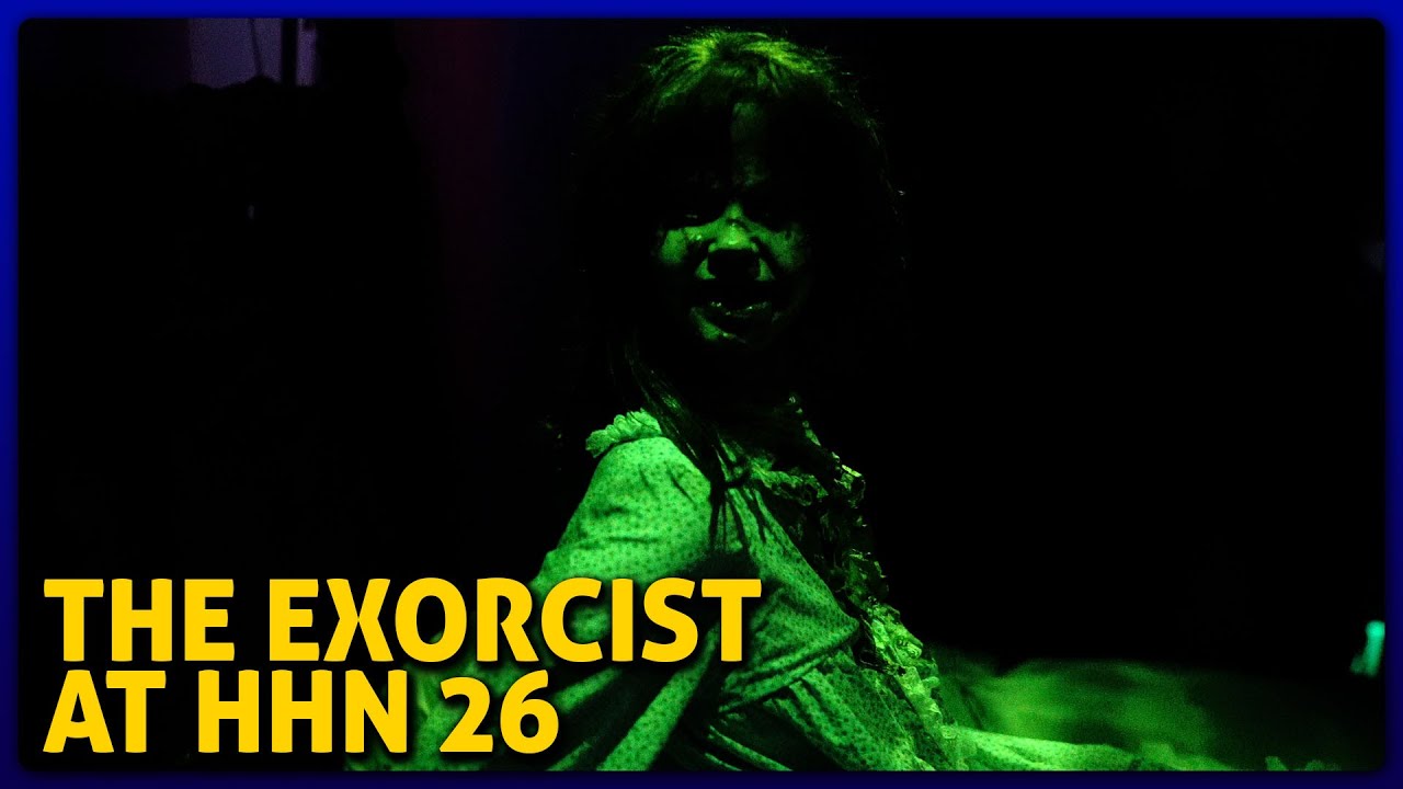 The Exorcist House Highlights | Halloween Horror Nights 26 - YouTube