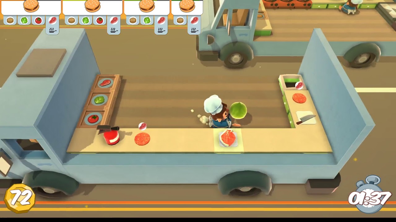 Overcooked 2 characters wheelchair - funkymery