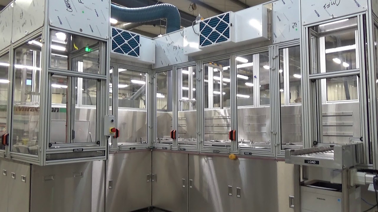 Miraclean Small Footprint Passivation with Vacuum Dry - YouTube