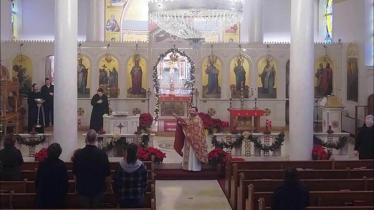 St. Basil Orthros & Divine Liturgy (1/1/2025) - YouTube