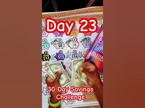 Day 23 (30 Day Savings Challenge) - YouTube