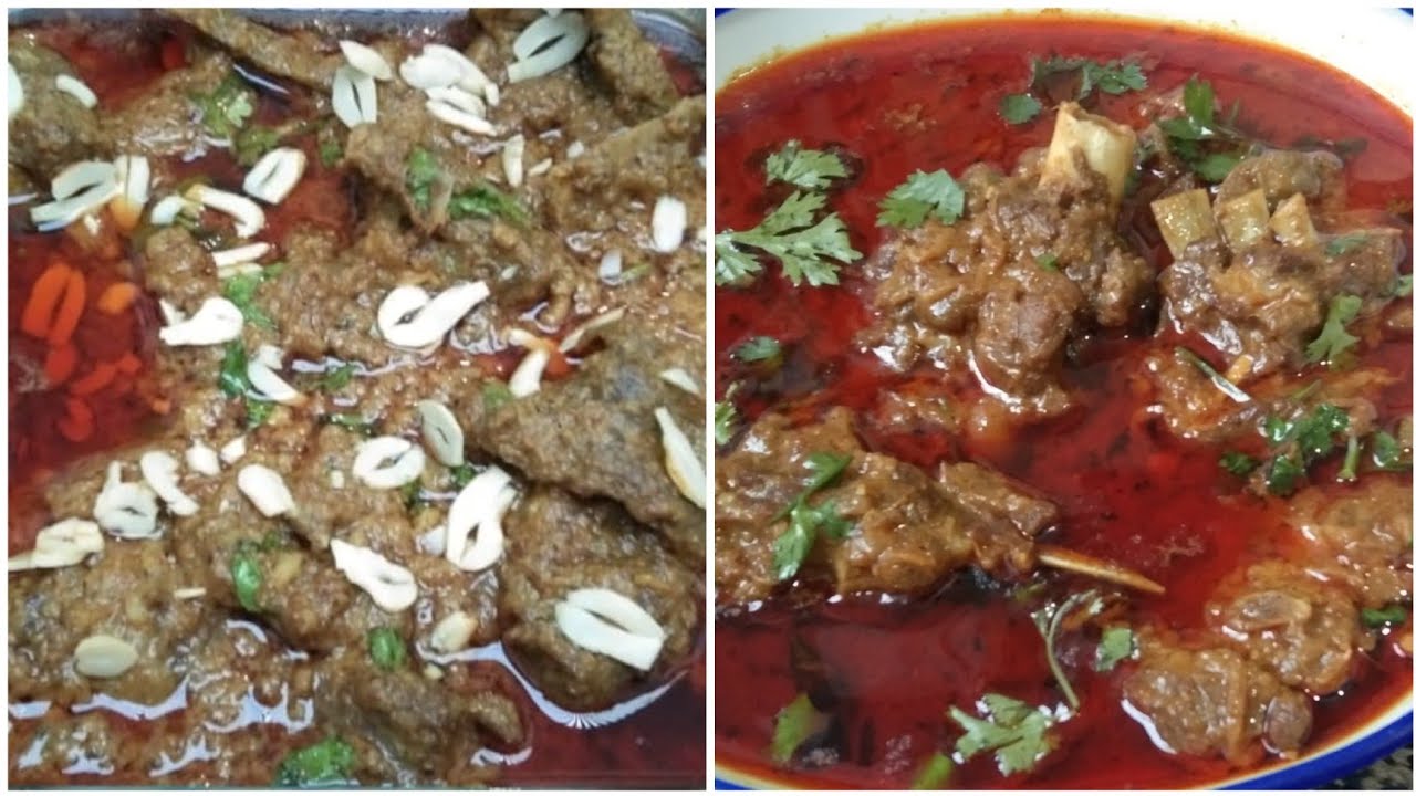 Shahi Mutton Korma with Mutton Rogan Josh 2 Type Mutton Recipe Ramzan ...