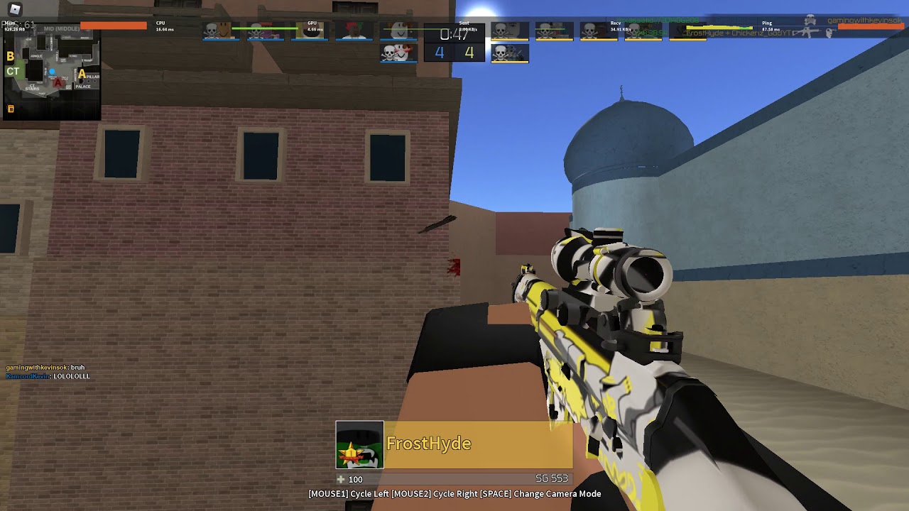 frost doing circle aimlock very pro - YouTube