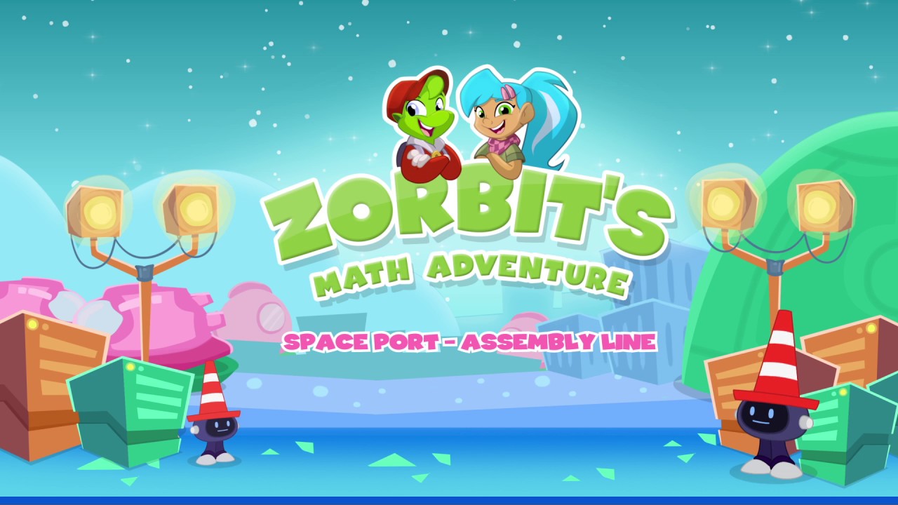 Zorbit's Math: Grade 1's Space Port - Assembly Line Soundtrack - YouTube
