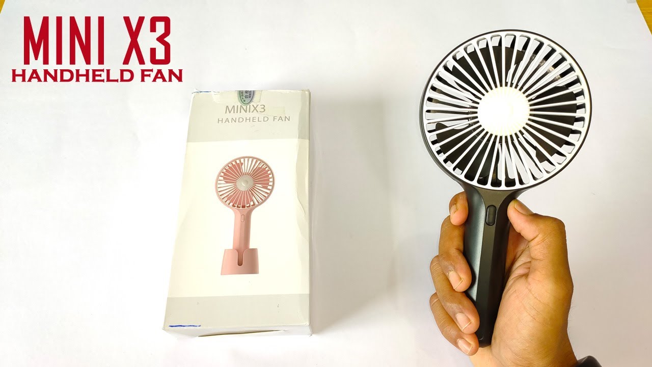 Mini X3 Portable Rechargble Mini hand Fan Unboxing Hindi jugnoo toy tv ...