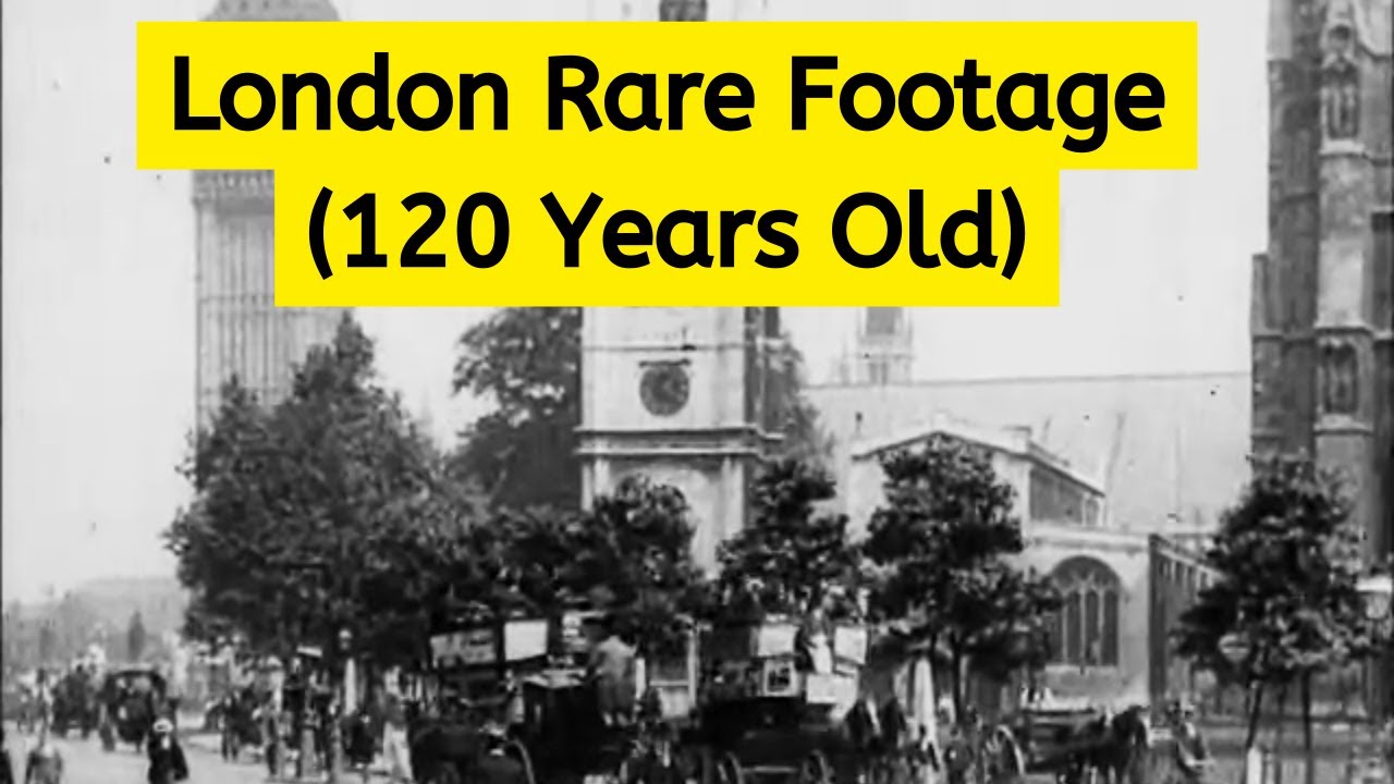 Step Back in Time: Rare 1903 London Footage Unveiled | A Glimpse into ...